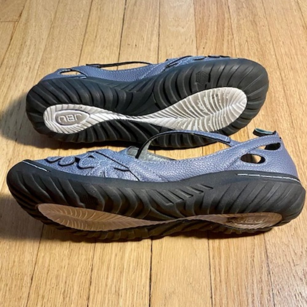 Jbu By Jambu Blue Denim Wildflower Mary Jane Shoes - … - Gem